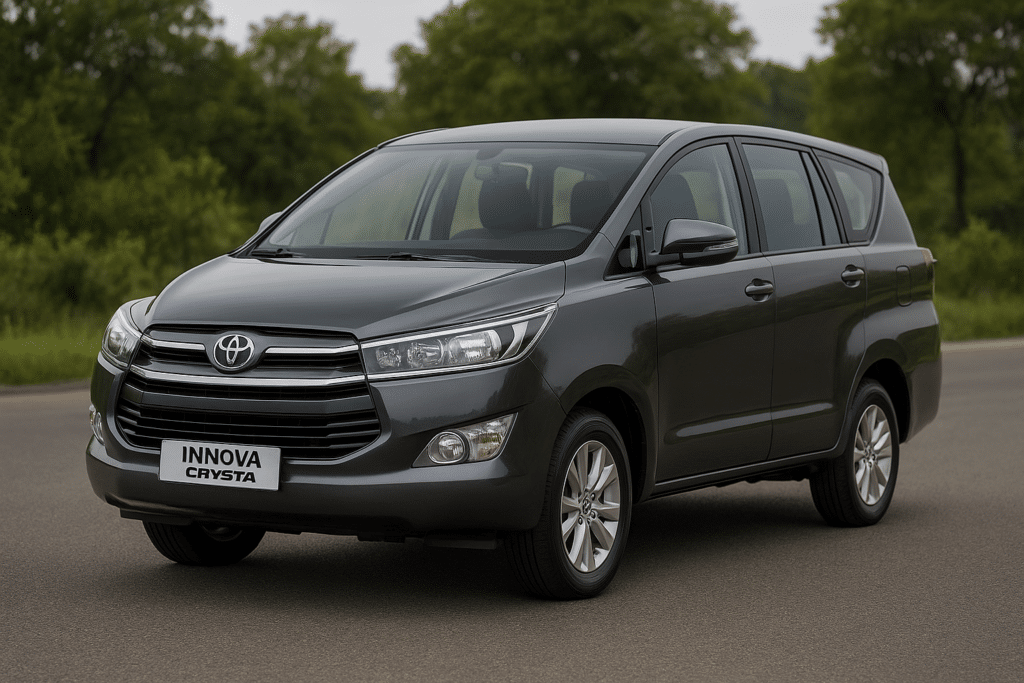 Innova Crysta car Rent Bangalore | Book best Innova rental 24/7